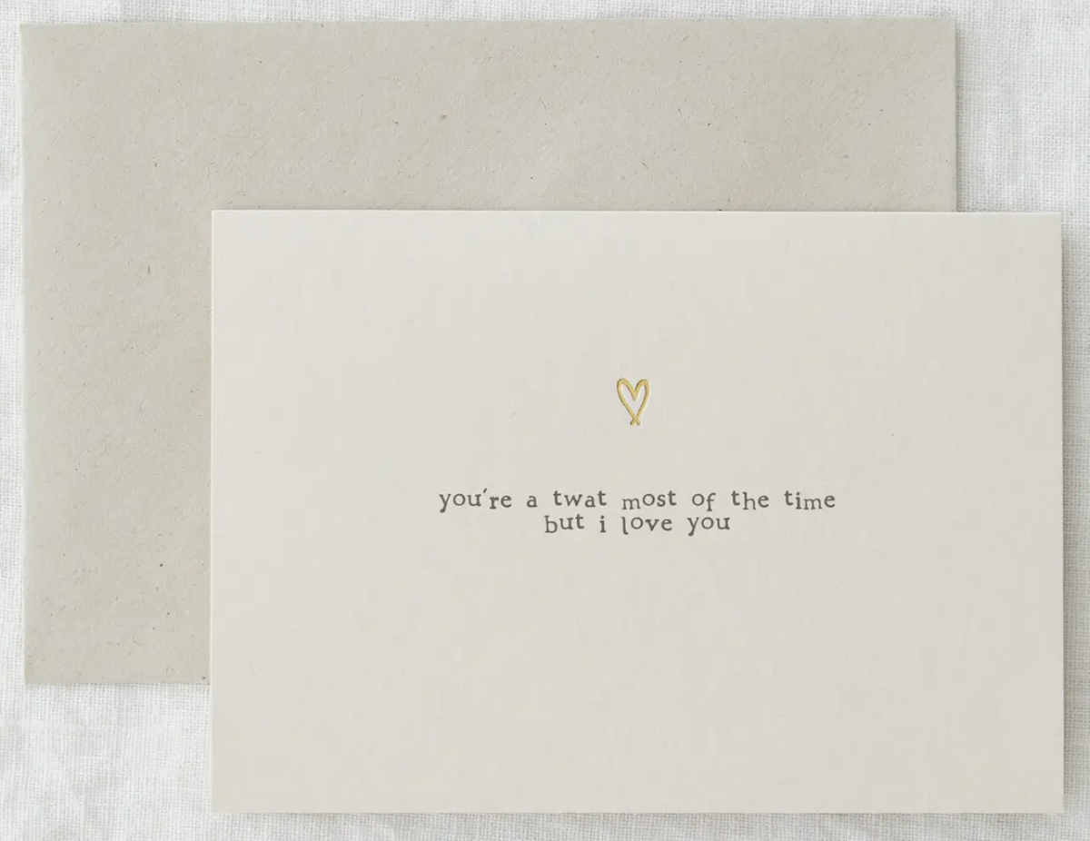 TWAT CARD – Claudia and B